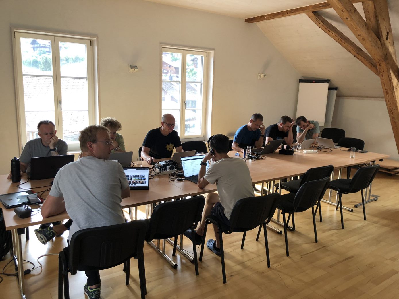 Gemeinsam in den Bergen lernen