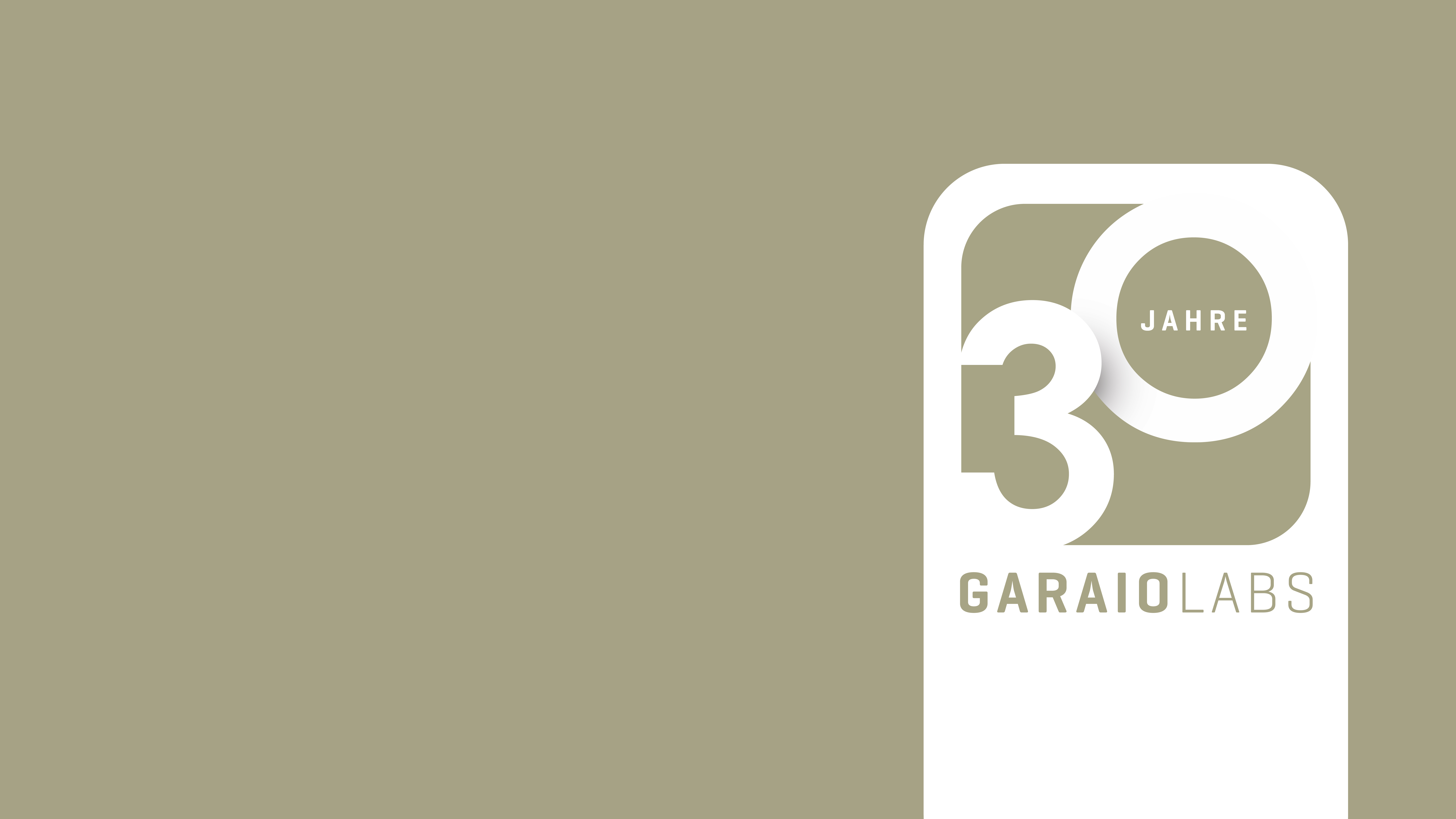 30 Jahre GARAIO - wir feiern!