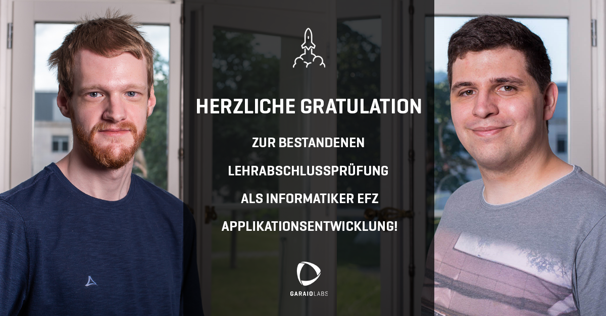 GARAIO AG | News | Gratulation 2022